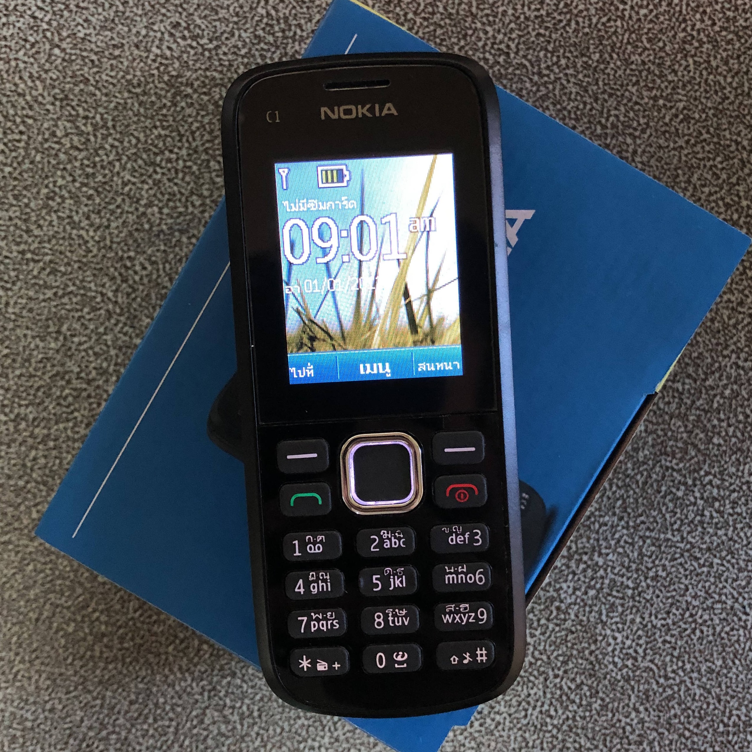 Nokia โทรศัพท์โนเกียคลาสสิค C1-02 - sen mobile 1589701177 - ThaiPick