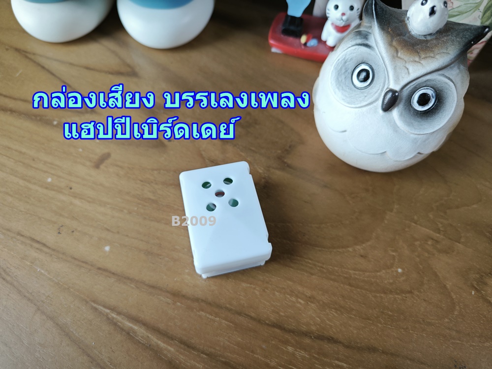 M19 กล่องเสียงเพลง HappyBirthday แฮปปี้เบิร์ดเดย์ แบบกด ขนาดเล็ก ใช้งาน ...