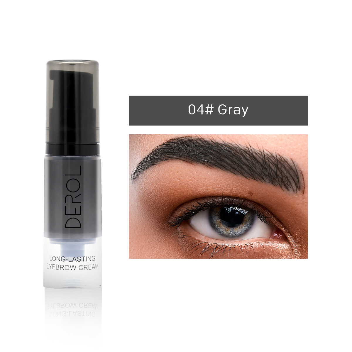 มาสคาร่ากันน้ำ มาสคาร่าคิ้ว DEROL MASCARA 6ml ใช้งานง่าย เนื้อสีชัด กัน ...