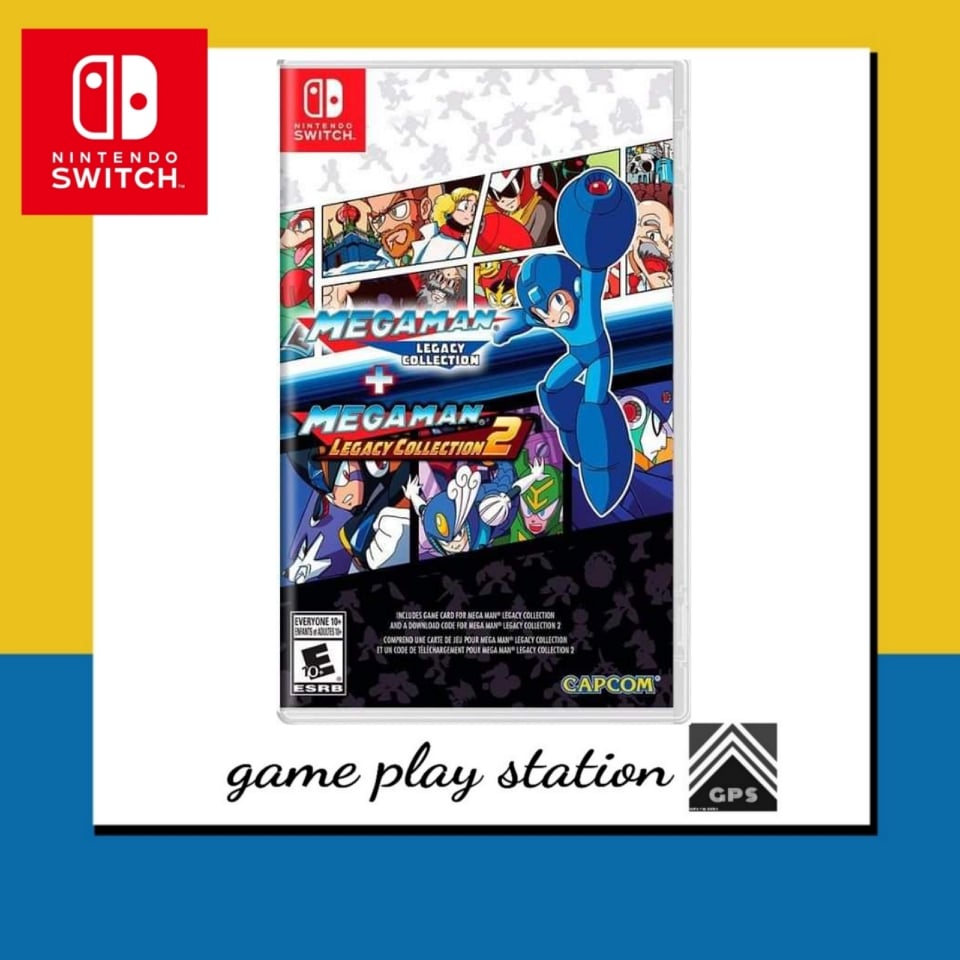 nintendo switch megaman legacy collection 12 ( english zone1 ) - Game ...