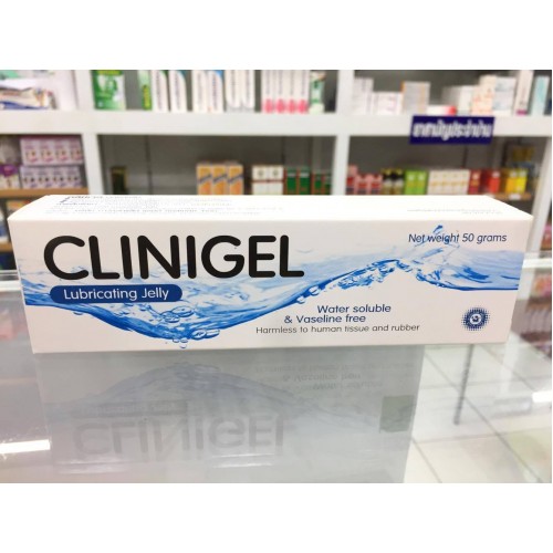 Clinigel Lubricating Jelly คลินิเจล เจลหล่อลื่น 50 กรัม1 กล่อง 101 ...