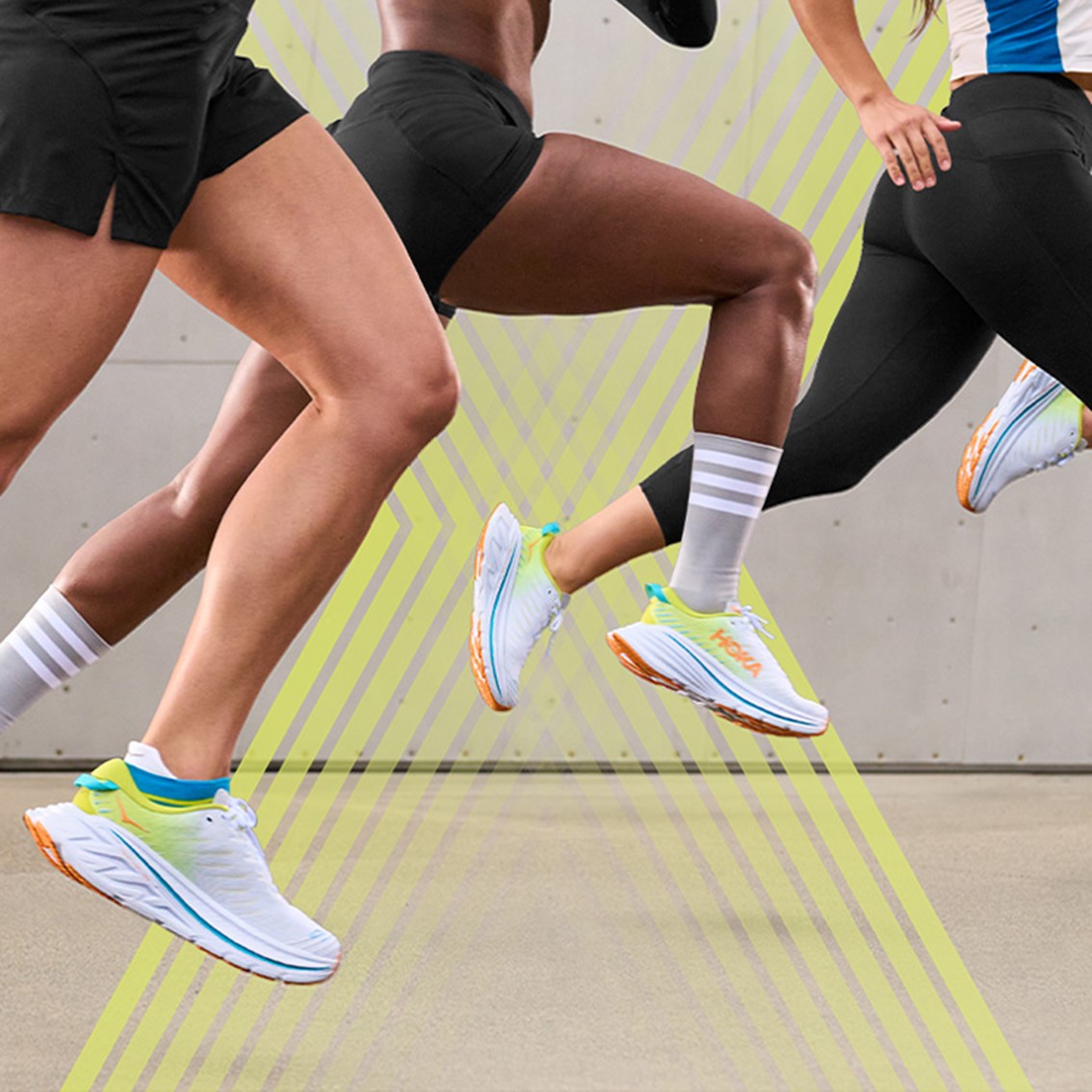 Hoka One One Men Bondi X White Evening Primrose 1113512-WEPR - MixASale