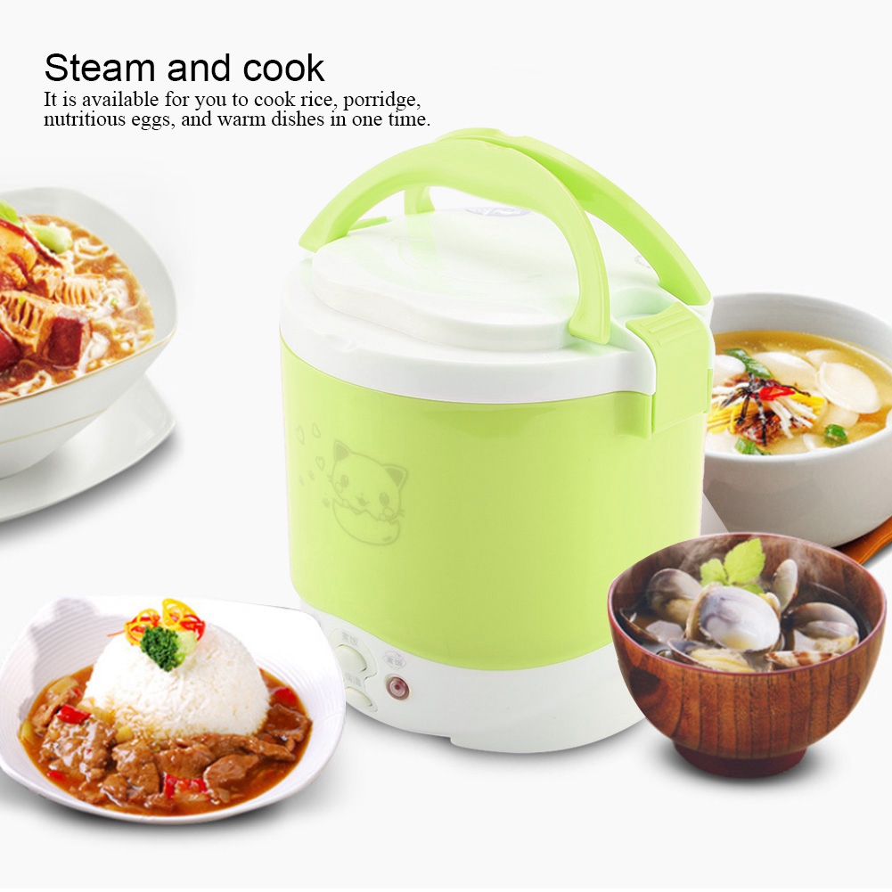 Car rice cooker 24V 100W 1L electric portable multifunction rice cooker ...