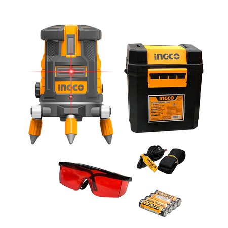 INGCO เลเซอร์วัดระดับ ลำแสงสีแดง รุ่น HLL306505 ( Self-Leveling Line ...