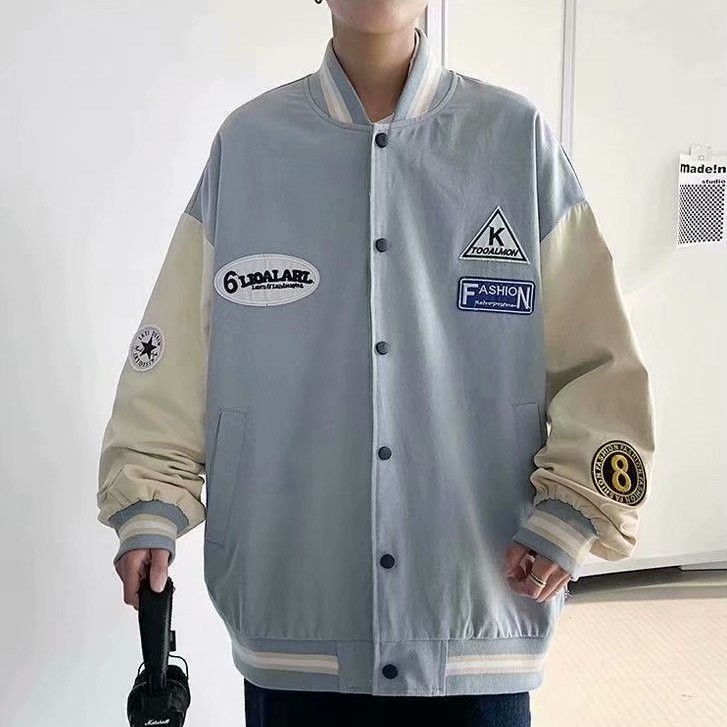 【Double Layer】 Uni Jacket Jackets For Men Windbreaker Jacket Korean ...