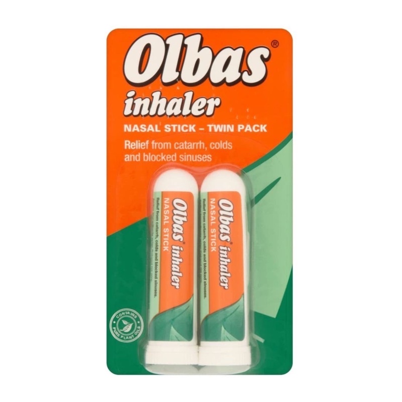 ️Ready to Ship ️ Olbas Inhaler Nasal Stick (Twin Pack) Import 100% ...