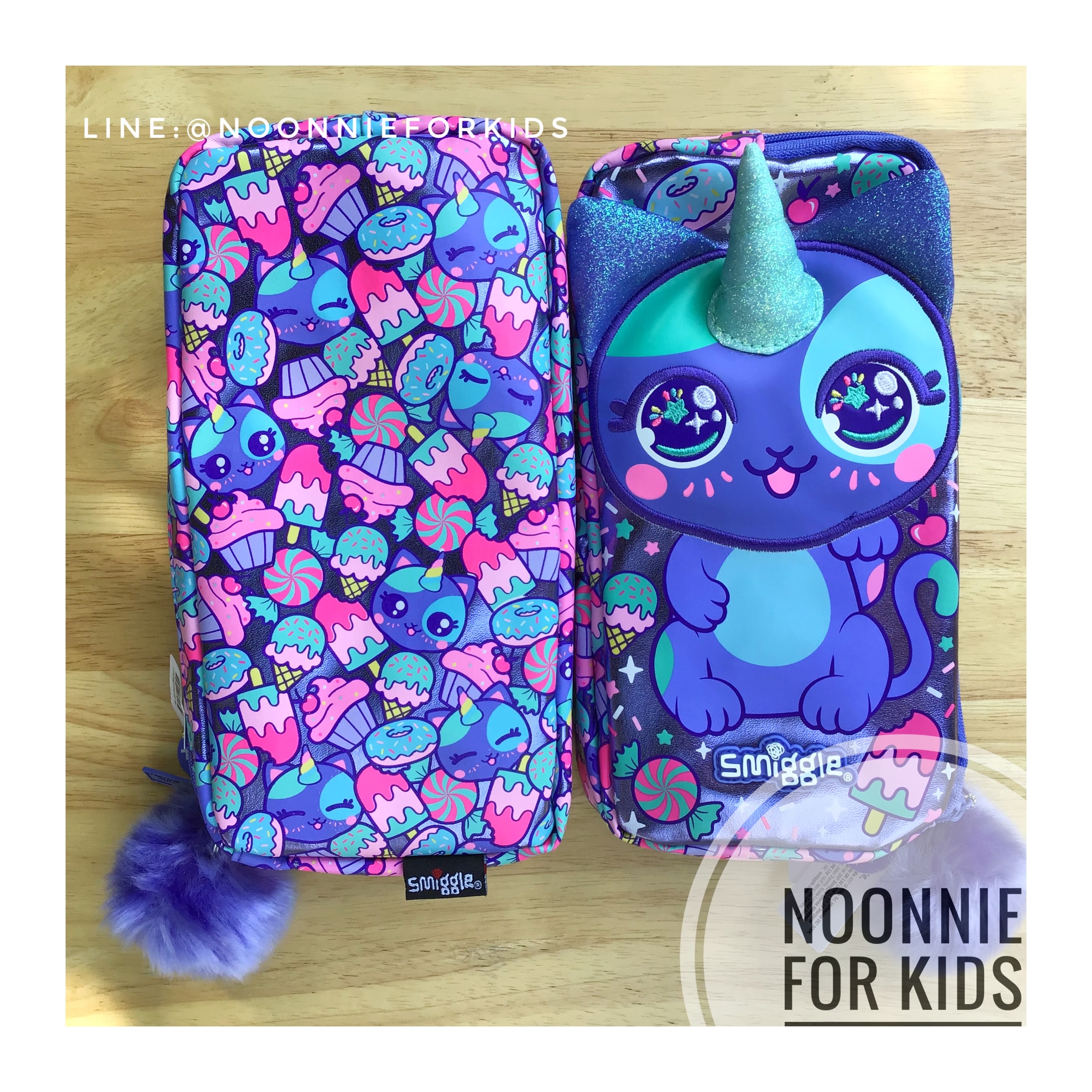 กระเป๋าดินสอกลิ่นหอม แบบเก็บอุปกรณ์ได้ 2 ช่อง Smiggle Amaze Character ...