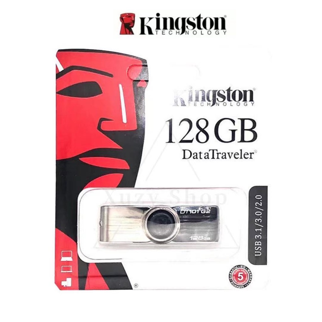 แฟลชไดร์ฟ 16GB32GB64GB128GB256GB512GB Kingston Portable Metal DT101 G2 ...