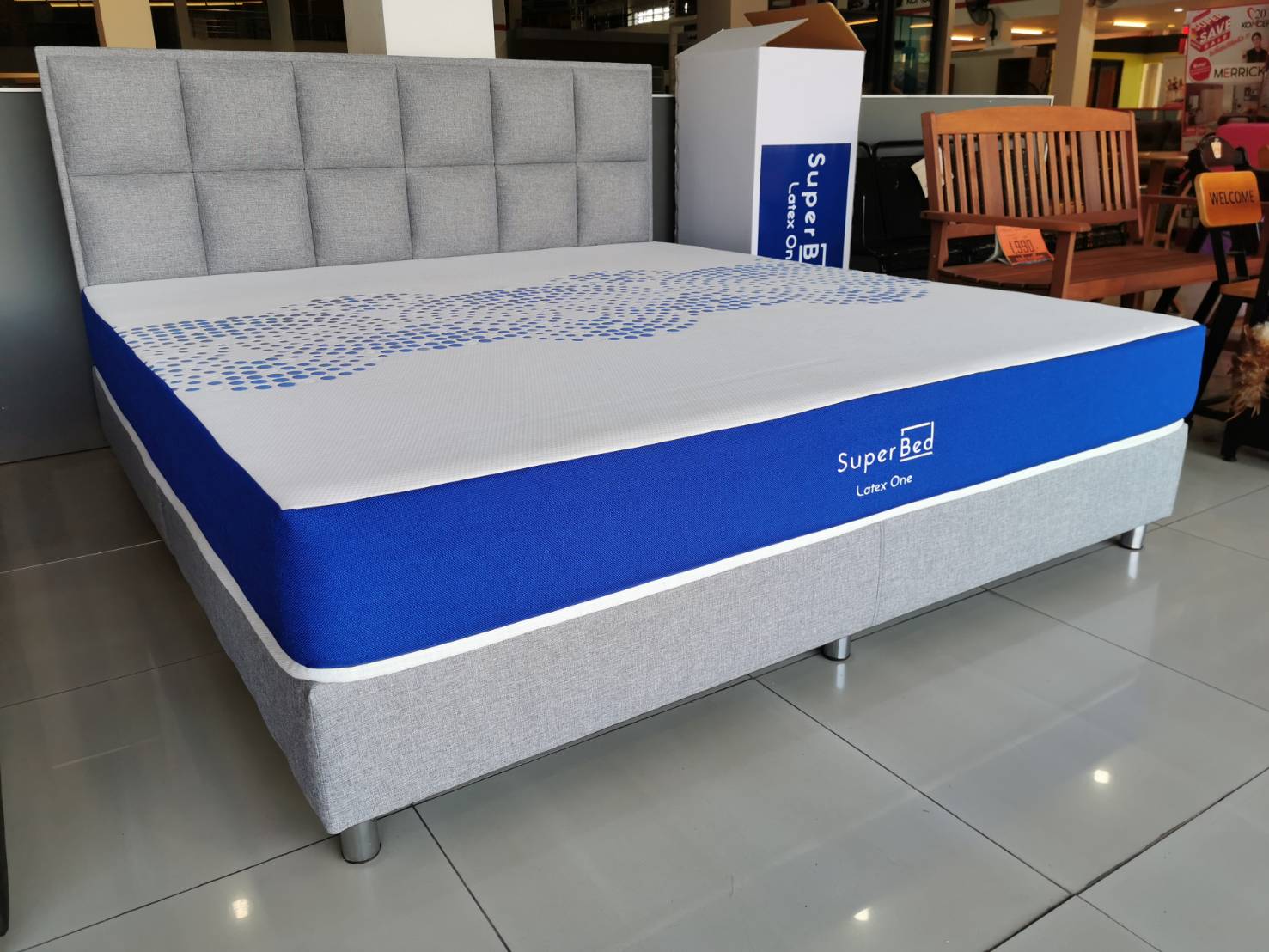 Super Bed รุ่น Latex One ที่นอนยางพาราแท้ 100 ที่นอนเพื่อสุขภาพ ผ่อน 0 ...