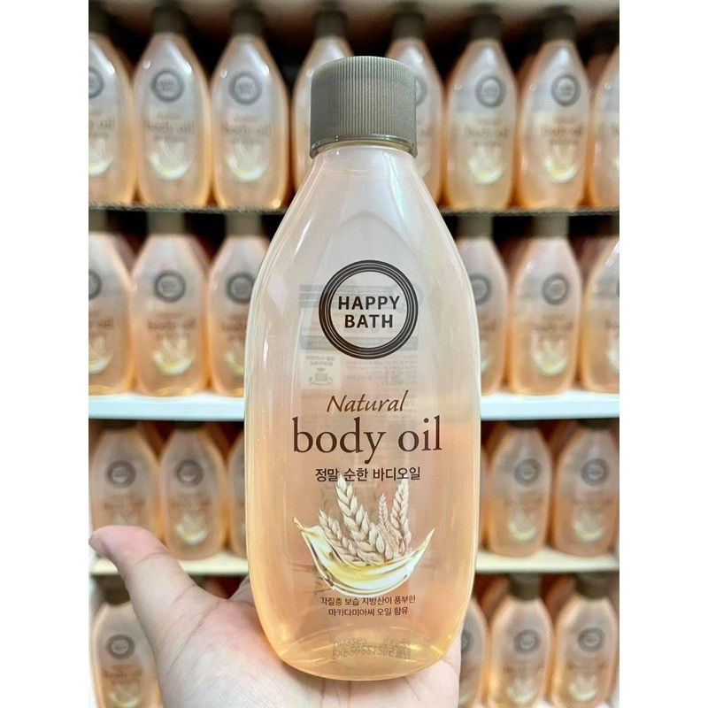 [พร้อมส่ง] HAPPY BATH Body Oil ออยล์บำรุงผิว จากเกาหลี???????? (ขนาด ...