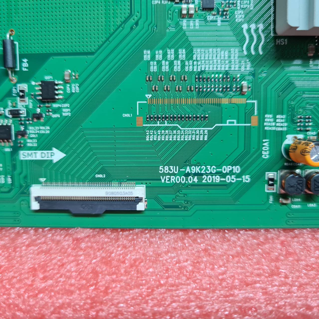 Main Board PANASONIC (เมนบอร์ด พานาโซนิค) รุ่นTH-55GX650T พาร์ท 583U ...