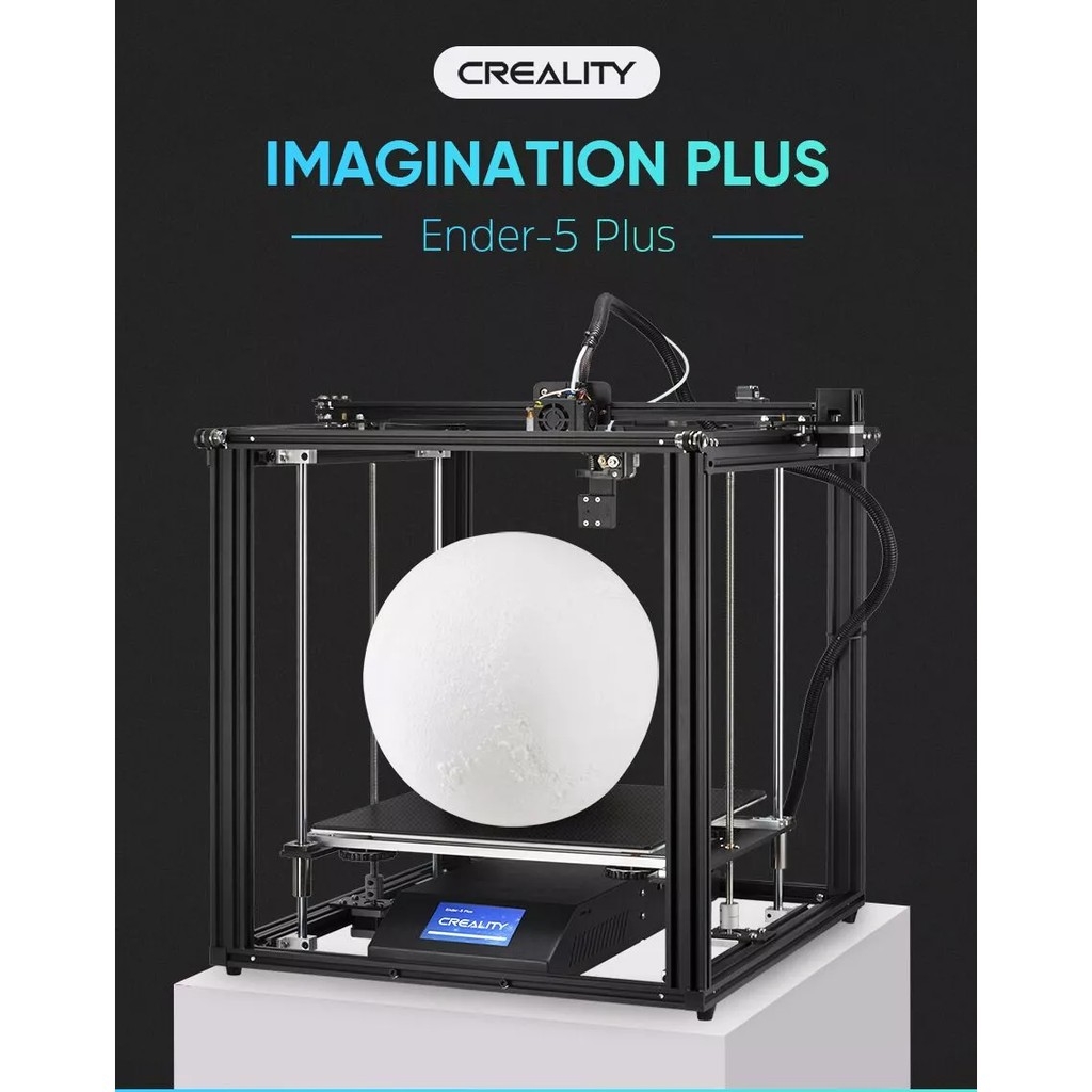 3D Printer Creality Ender-5 PLUS Cube Frame Build Size 350*350*400 mm ...