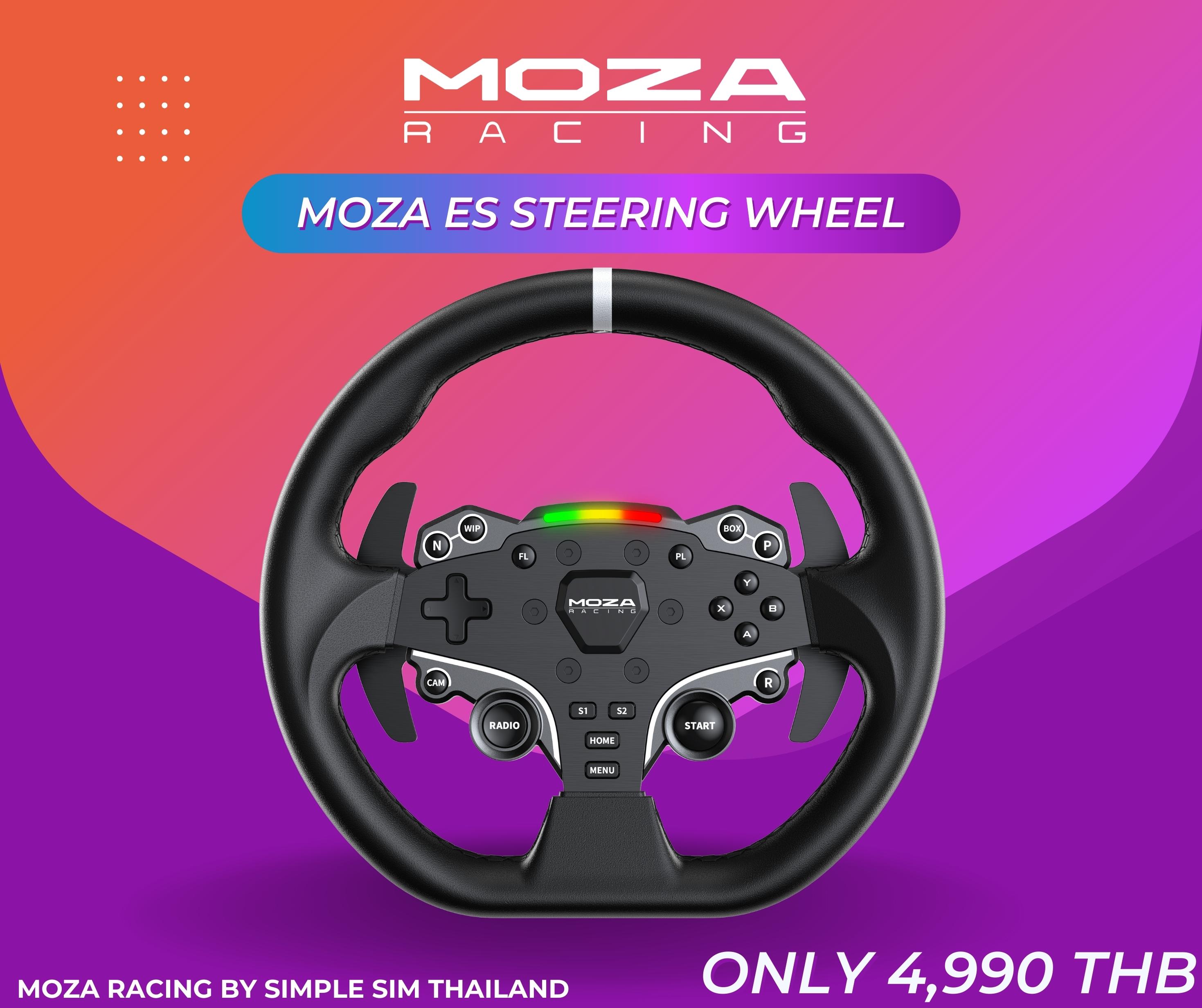 MOZA ES Steering Wheel | Lazada.co.th
