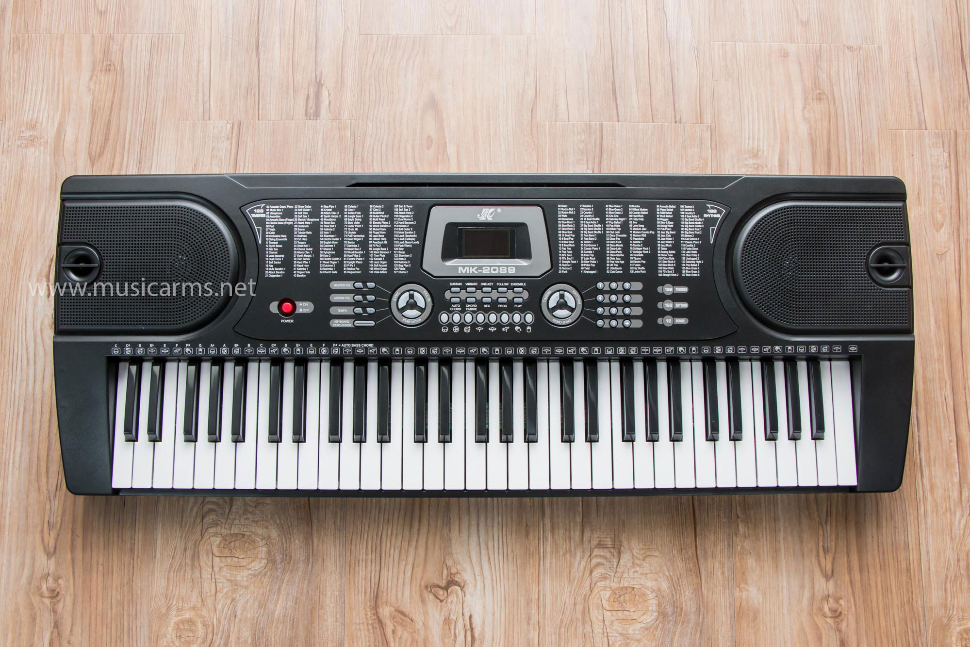 MK 2089 คีย์บอร์ด 61 คีย์ รุ่น MK-2089 ใส่ถ่านเล่นได้ ฟรี อแดปเตอร์ ที่ ...