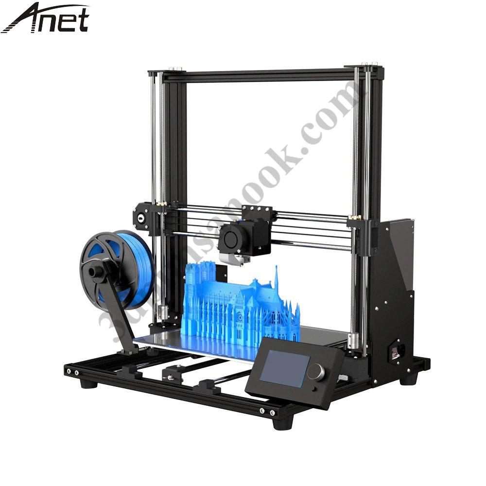 Reprap Prusa i3 Anet A8 Plus (Semi DIY) 3D Printer 300x300x350 mm ...