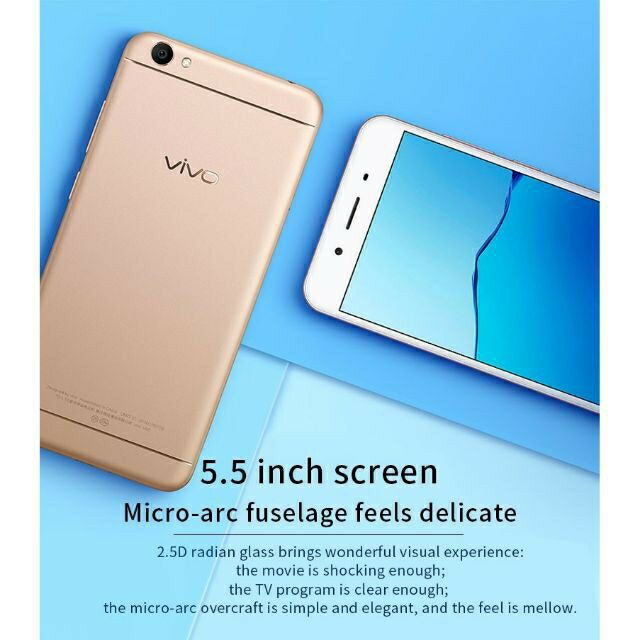 Vivo Y66 วีโว่ โทรศัพท์ของแท้เครื่องใหม่ ฟรีเคสใส+แถมฟรีขวัญ( รับประกัน ...