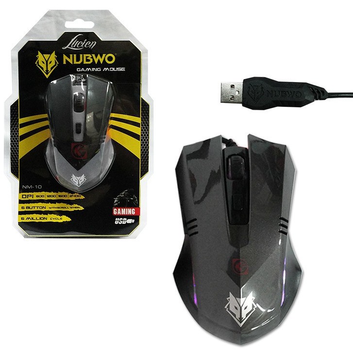 Mouse NUBWO NM-010 LUCIEN Optical USB - Pp Computer Shop - ThaiPick