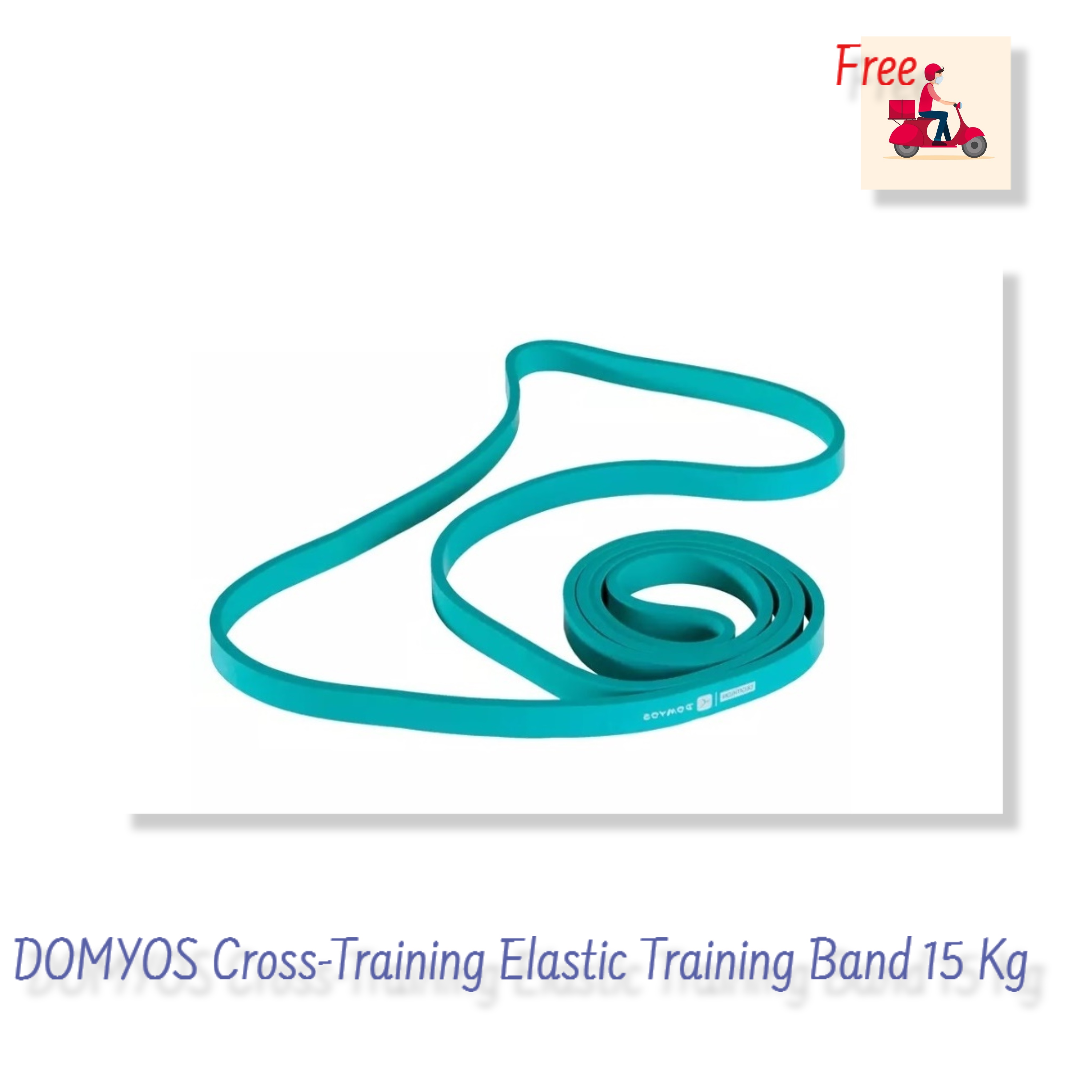 DOMYOS Cross-Training Elastic Training Band 15 kg ยางยืดออกกำลังกายแบบ ...