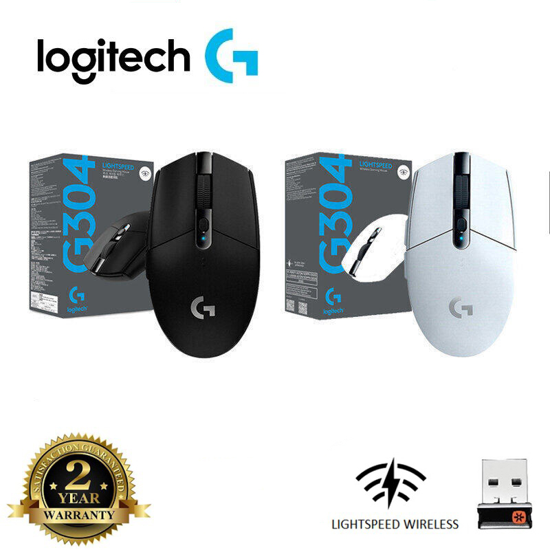 Logitech G304 LIGHTSPEED เมาส์เกมมิ่งไร้สาย Wireless Gaming Mouse 12000 DPI (Mini Wireless ...