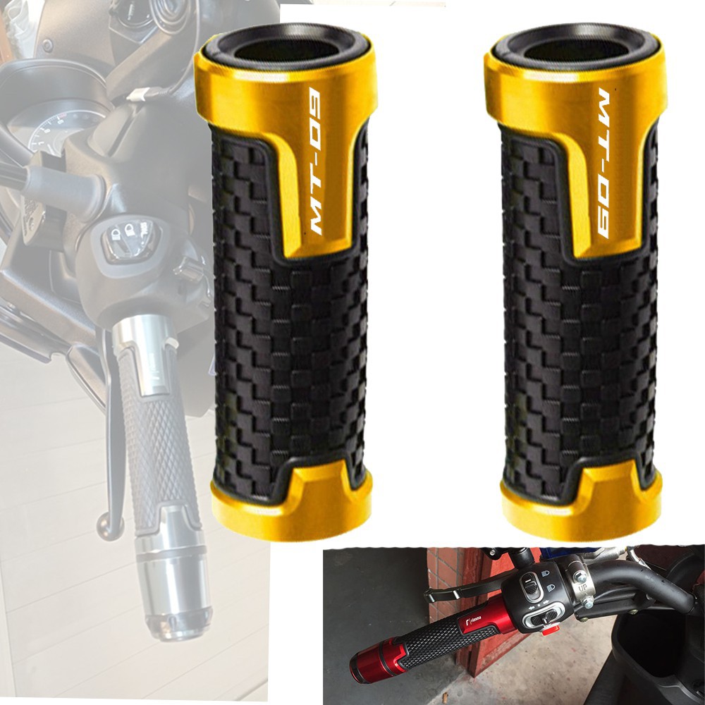 For YAMAHA MT 09 FZ-09 FZ 09 MT-09/SR 2014-2018 CNC Aluminum Rubber ...