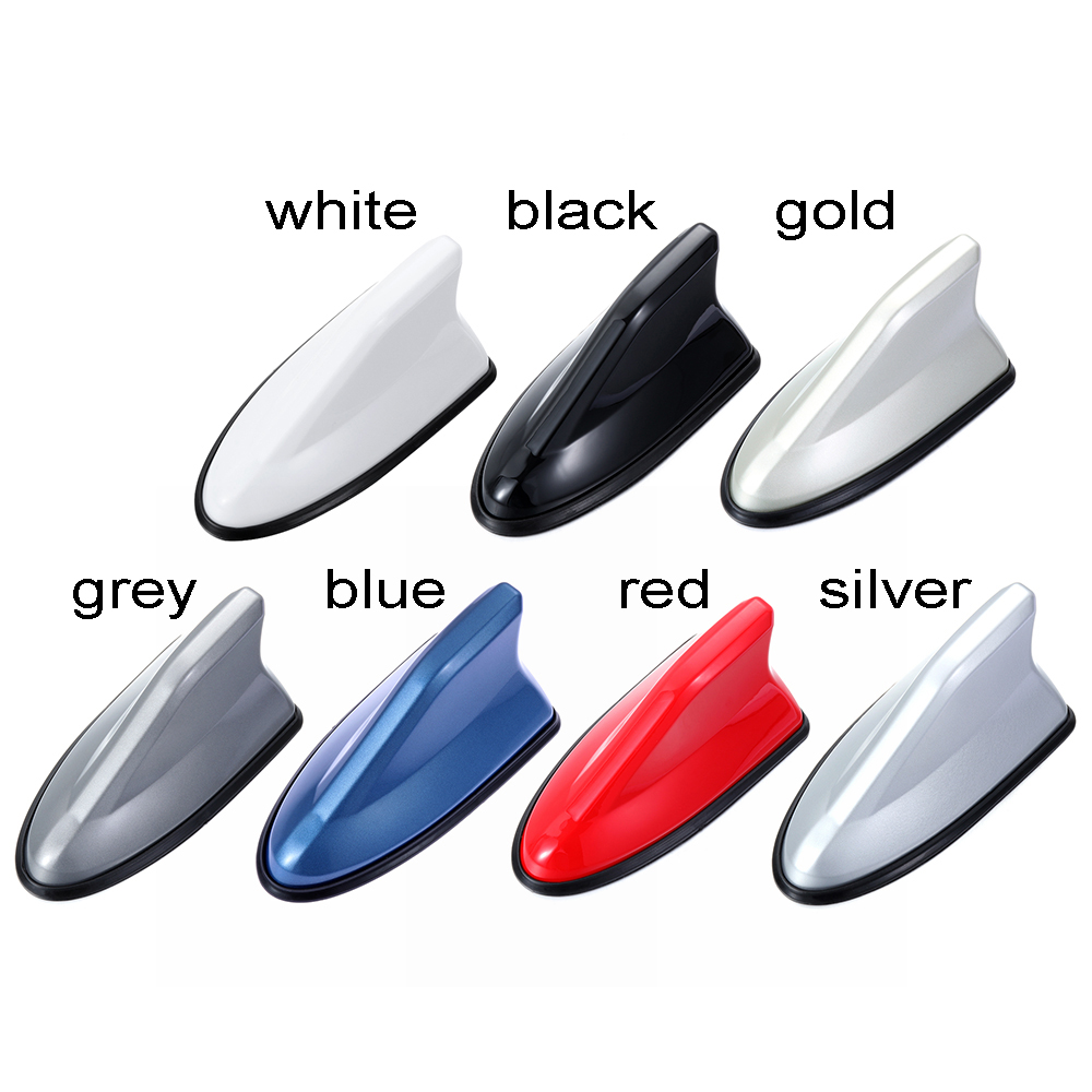 New Adhesive Sticker Exterior Decoration Shark Fin FM/AM Signal ...