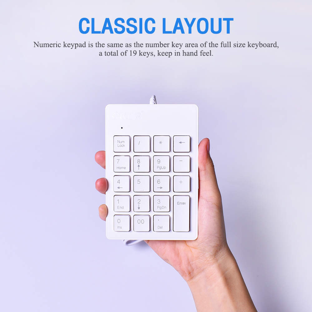 ส่งเร็วร้านDMแท้ๆ Keyboard OKER SK-975 คีย์บอร์ด แป้นตัวเลข Numberic ...