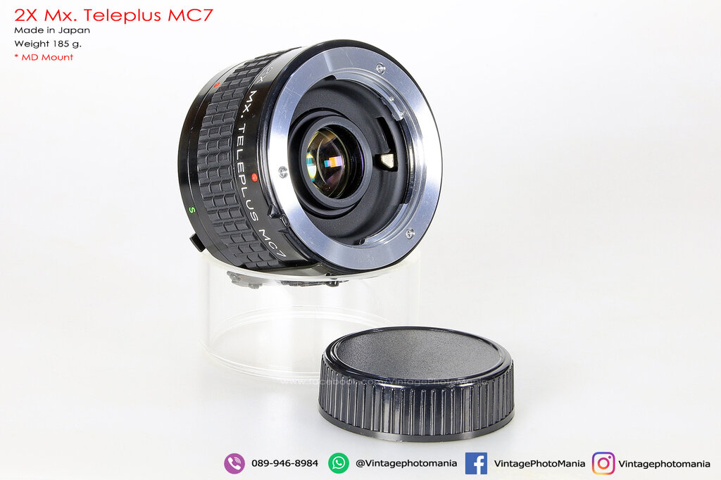 2X Mx. Teleplus MC7 *MD Mount - VintagePhotoMania - ThaiPick