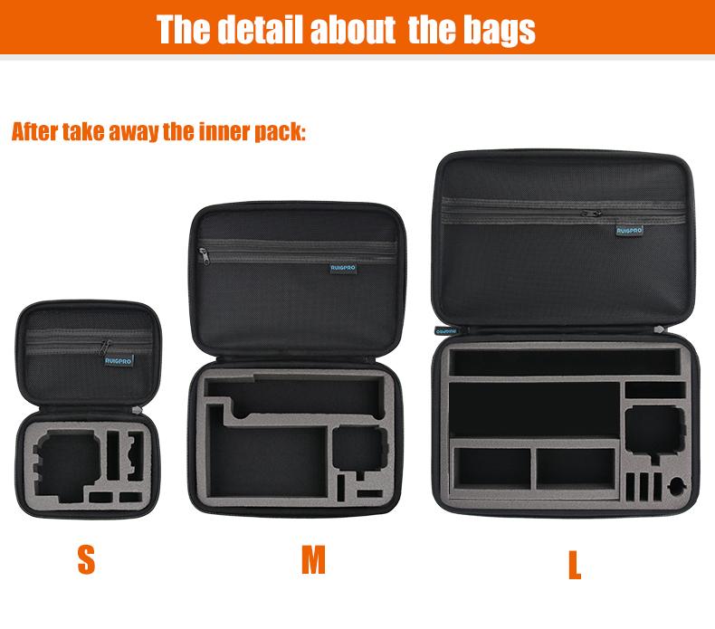 กระเป๋ากล้องโกโปร Ruigpro Portable Carry Case Accessory Storage Bag For ...