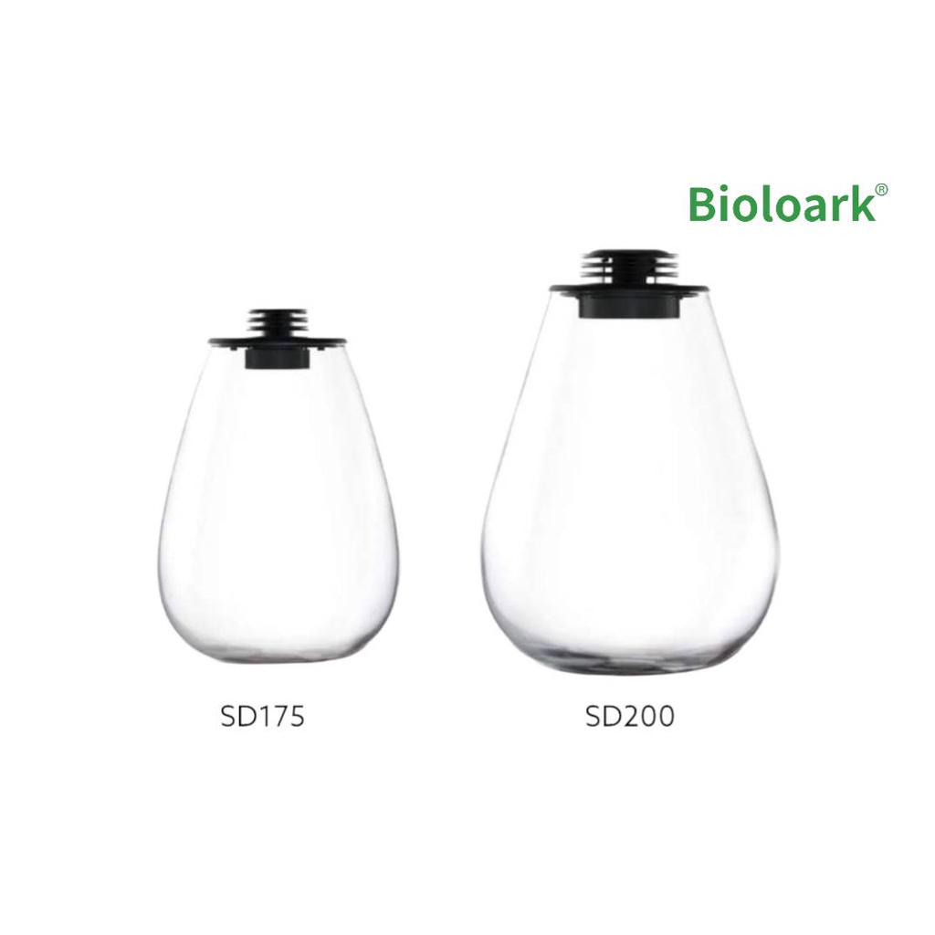 Bioloark terrarium (Bio Bottle LED SD) รูปทรงหยดน้ำ เทอร์ราเรียม สวนขวด ...