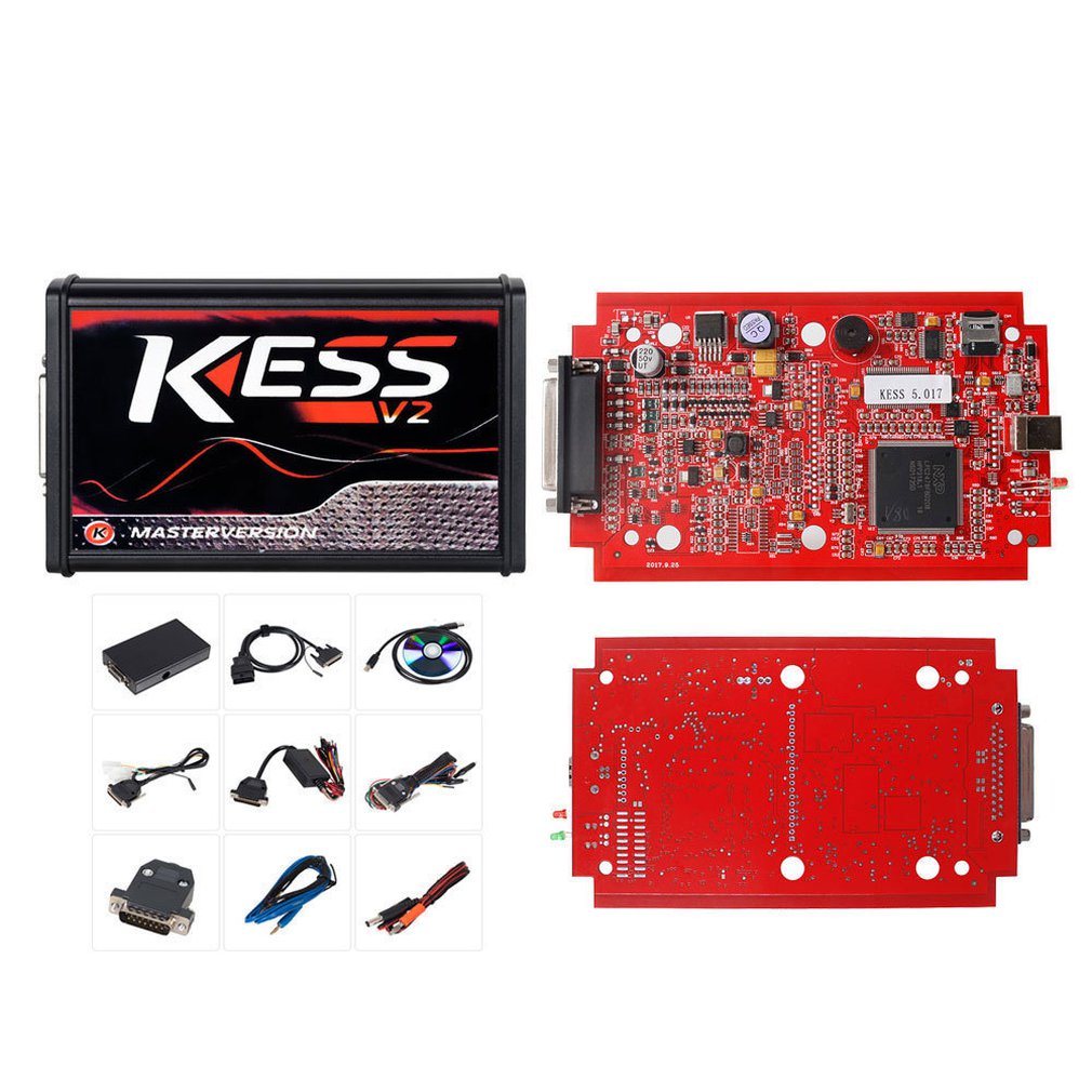 KESS V2 PCB V5.017K-Suite V2.53 ecuKess เครื่องมือกระพริบรถมืออาชีพ ...