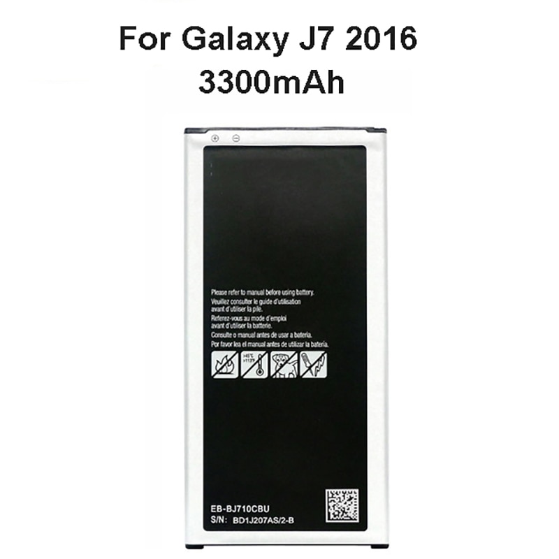Original EB-BJ710CBC J7 (2016 Edition) สำหรับ Samsung Galaxy J710 J710F ...