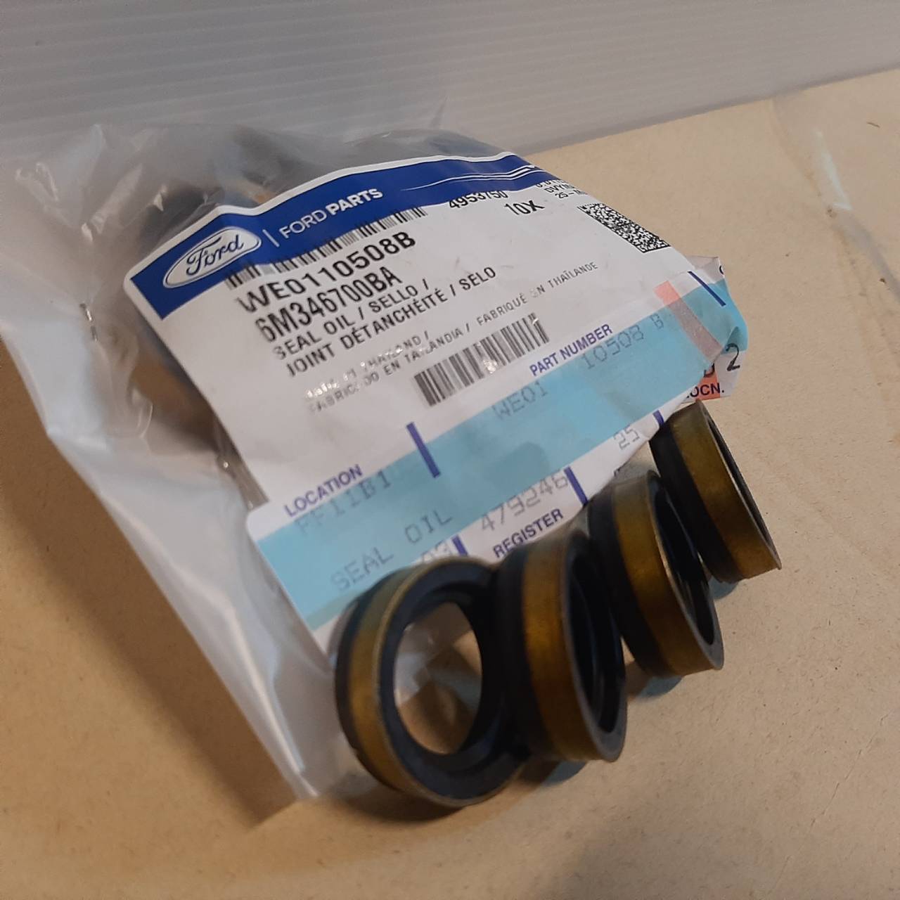 ซีลน้ำมัน RANGER คอมมอนเรล P/N WE0110508B MAZDA BT-50 (ราคา 1 ตัว ...