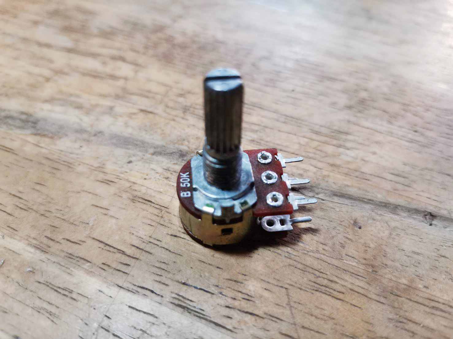 อะไหล่ VR 50K วอลลุ่ม 50 K แพ็ค 5 ตัว 6 ขา แกนยาว - ATA GLOBAL SOLUTION ...