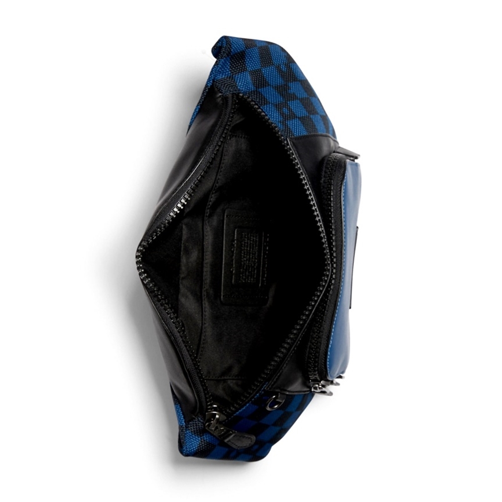 กระเป๋าคาดอกคาดเอว COACH C2728 TRACK BELT BAG WITH CHECKER PRINT (QBP2S ...