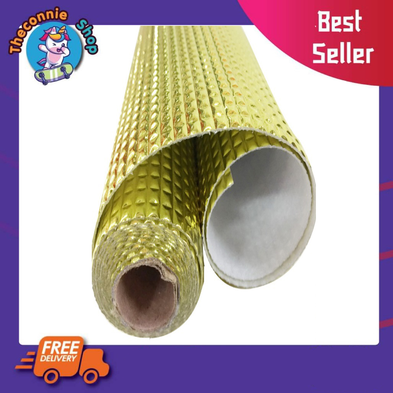 ALUMINIUM CUPBOARD SHEET แผ่นรองกันเลอะอลูมิเนียม สีทอง แผ่นรองกันคราบ ...