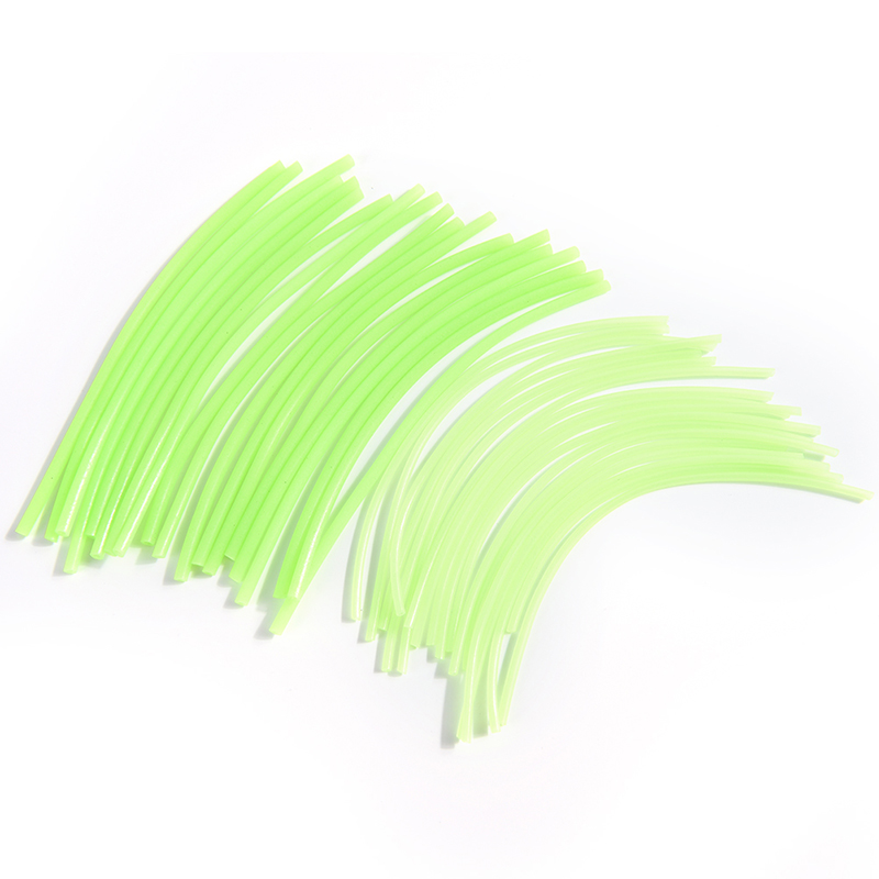 【FAR】20ชิ้น Fly Tying Riging Tube PVC Lumo Tubblings วัสดุตกปลาหลอด ...