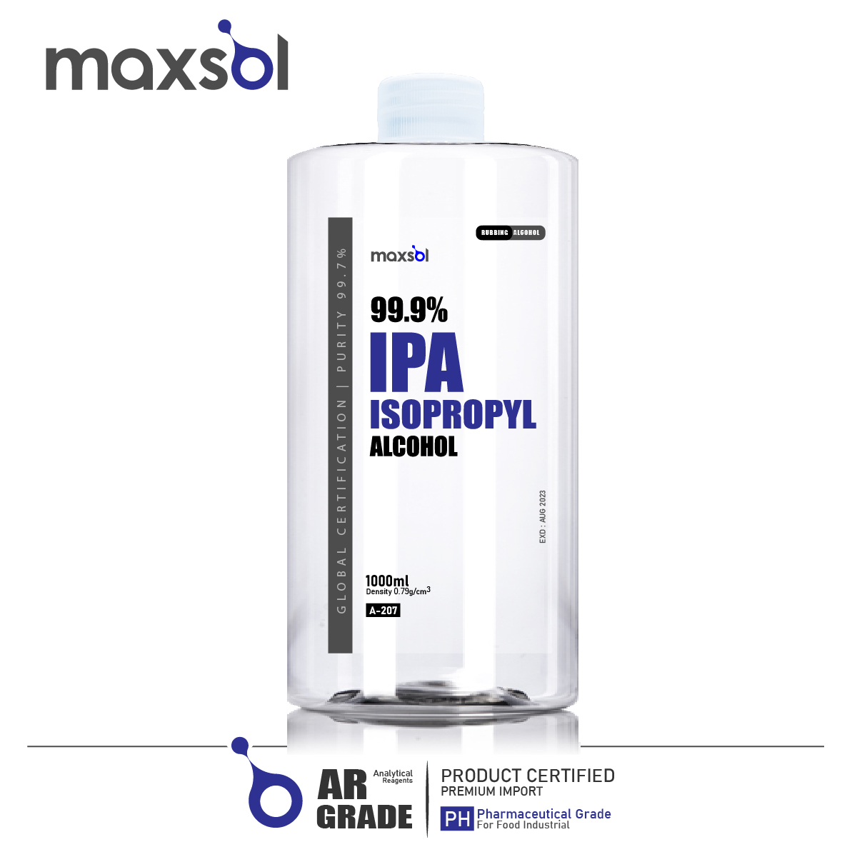 IPA : Isopropyl Alcohol 99.9% [AR Grade] : ไอโซโพรพิล แอลกอฮอล์ 99.9% ...