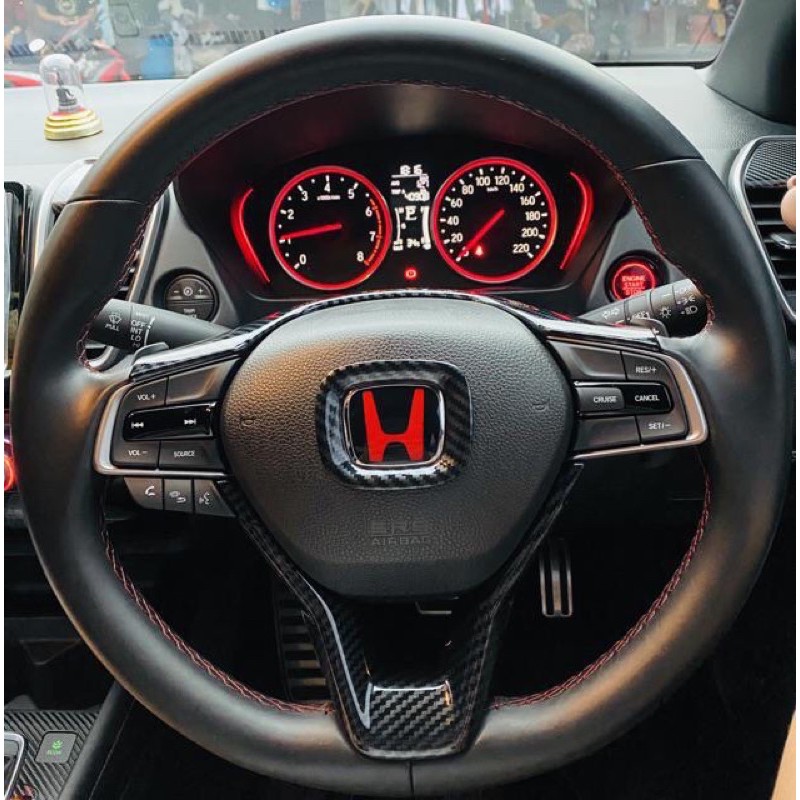 All new honda city2020 (4และ5ประตู) ชุดครอบพวงมาลัยคาร์บอนเคฟล่าพร้อม ...