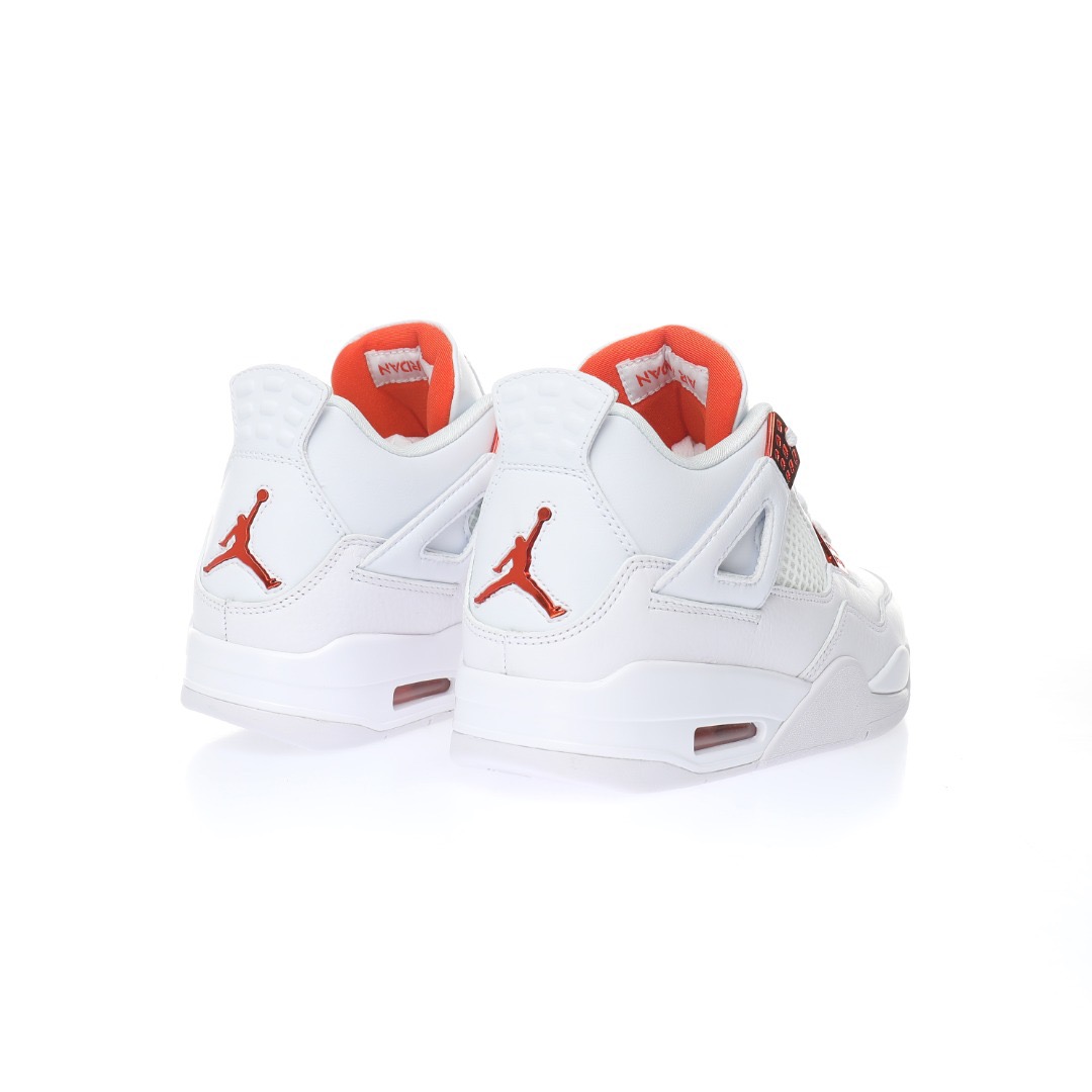 NEW Nike Air Jordan 4 Retro Red Metallic Michael Jordan AJ4 Middle Top ...