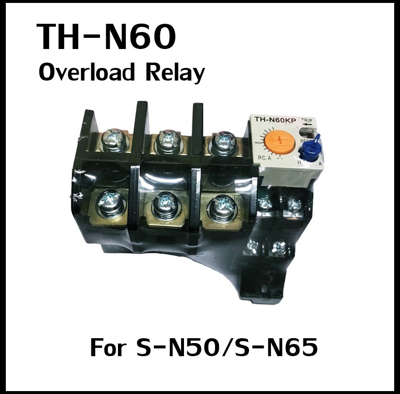 โอเวอร์โหลด THN-60 Overload Relay TH-N60 (ใช้กับแมกเนติก S-N50 ถึง S ...