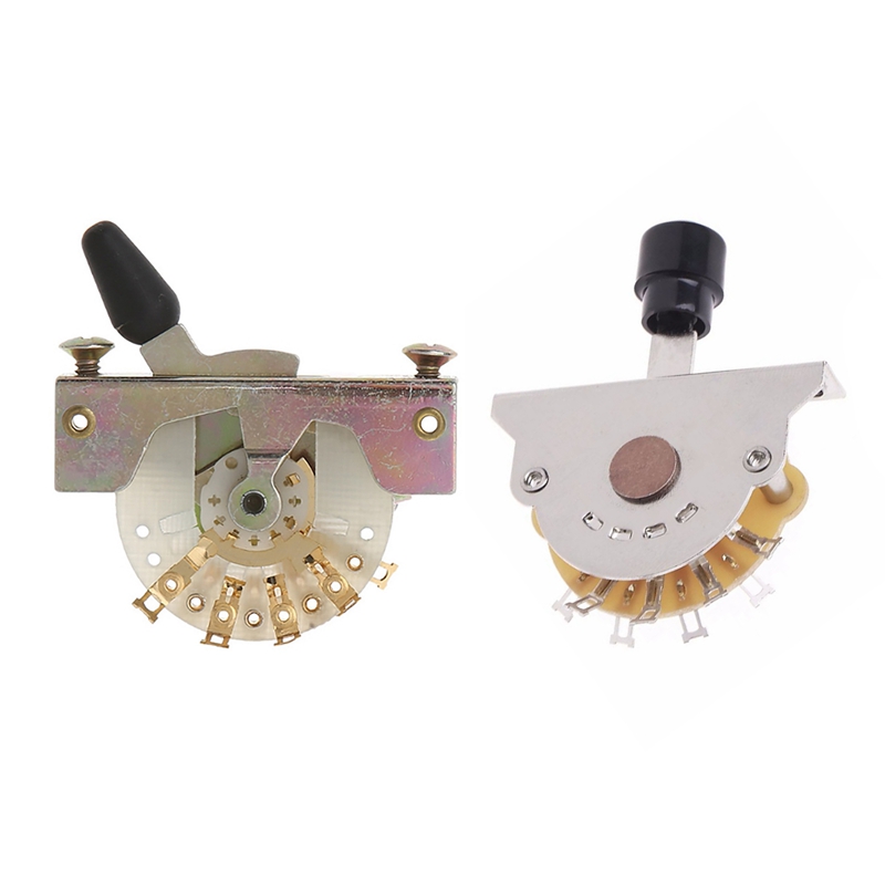 1Pcs 3 Way Lever Pickup Selector Switches & 1Pcs Black 5 Way Lever ...