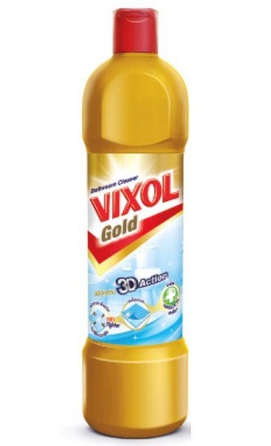 VIXOL วิกซอล น้ำยาทำความสะอาดห้องน้ำ GOLD 900 มล. จำนวน 1 ขวด - Nitcha ...