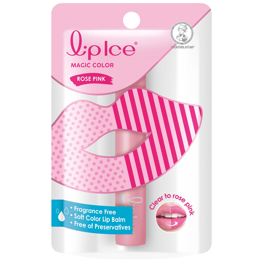 MENTHOLATUM Lip Ice Magic Color 2g ลิปแคร์เปลี่ยนสี ลิปไอซ์ เมจิค ...