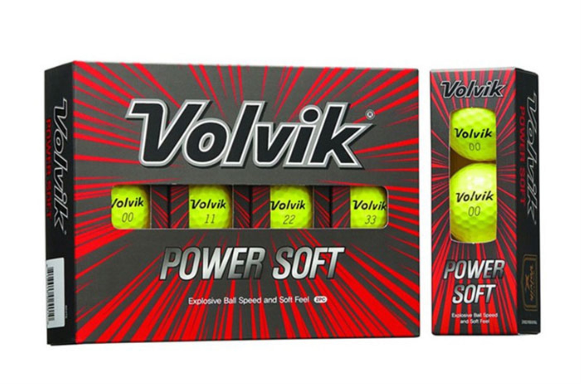 Golf genuine VOLVIK golf ball two-layer ball color ball Power Soft ...