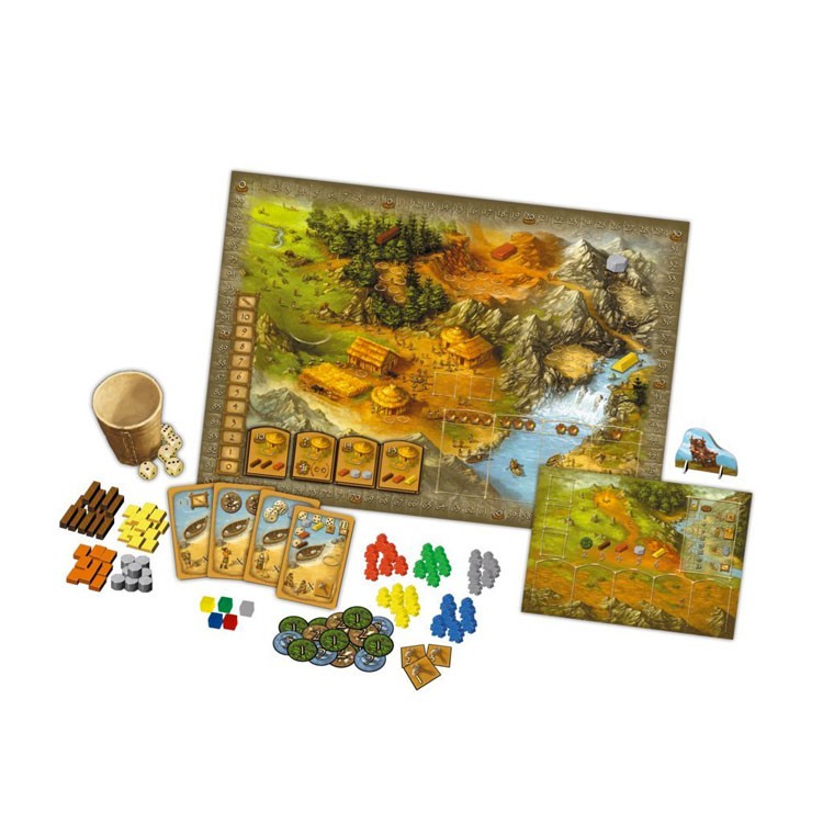 Fun Dice อารยธรรมยุคหิน (Stone Age) Board Game (Lanlalen) - Dice Cup ...