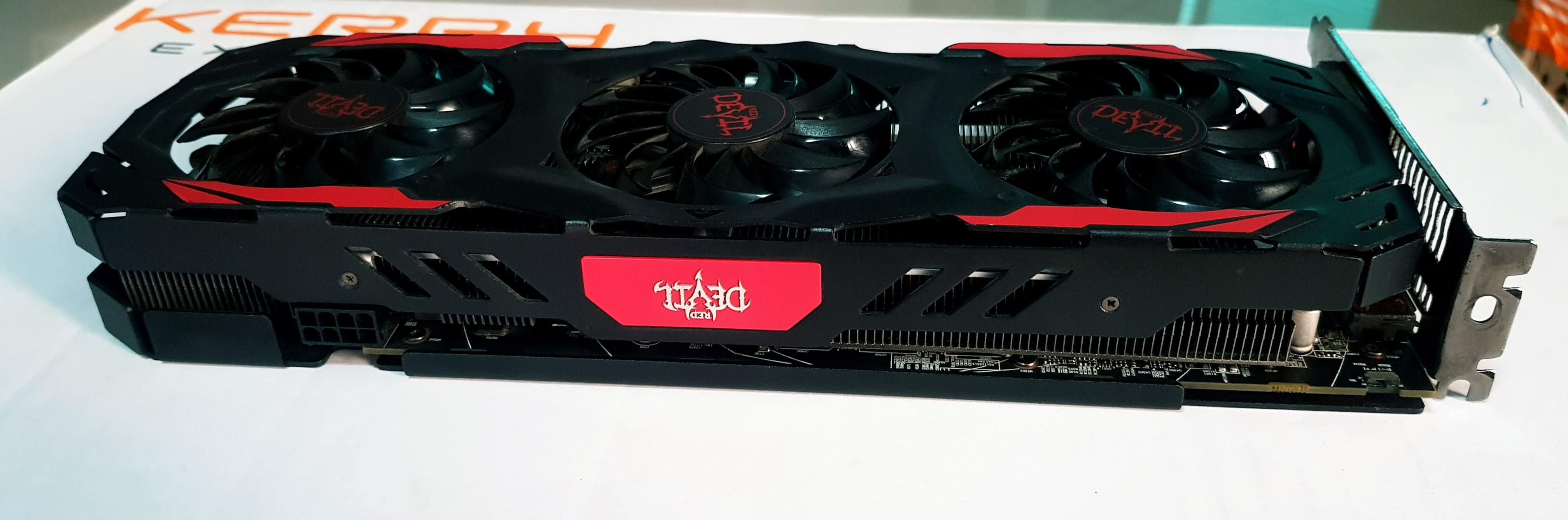 การ์ดจอ VGA POWER COLOR RED DEVIL RX570 4GB (AXRX 570 4GBD5-3DH/OC ...