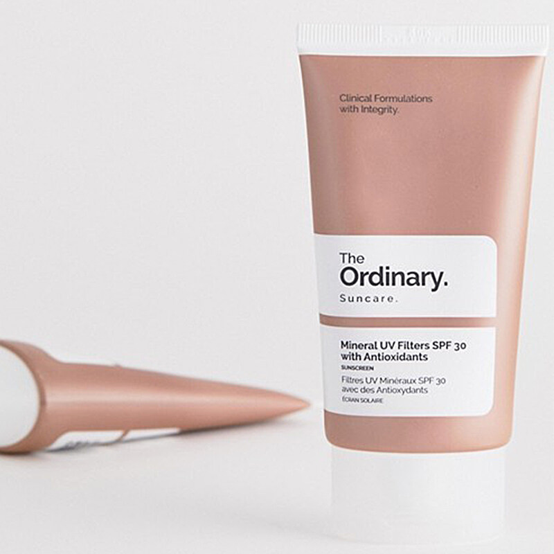 The Ordinary ครีมกันแดด Mineral UV Filters SPF 30 With Antioxidants ...