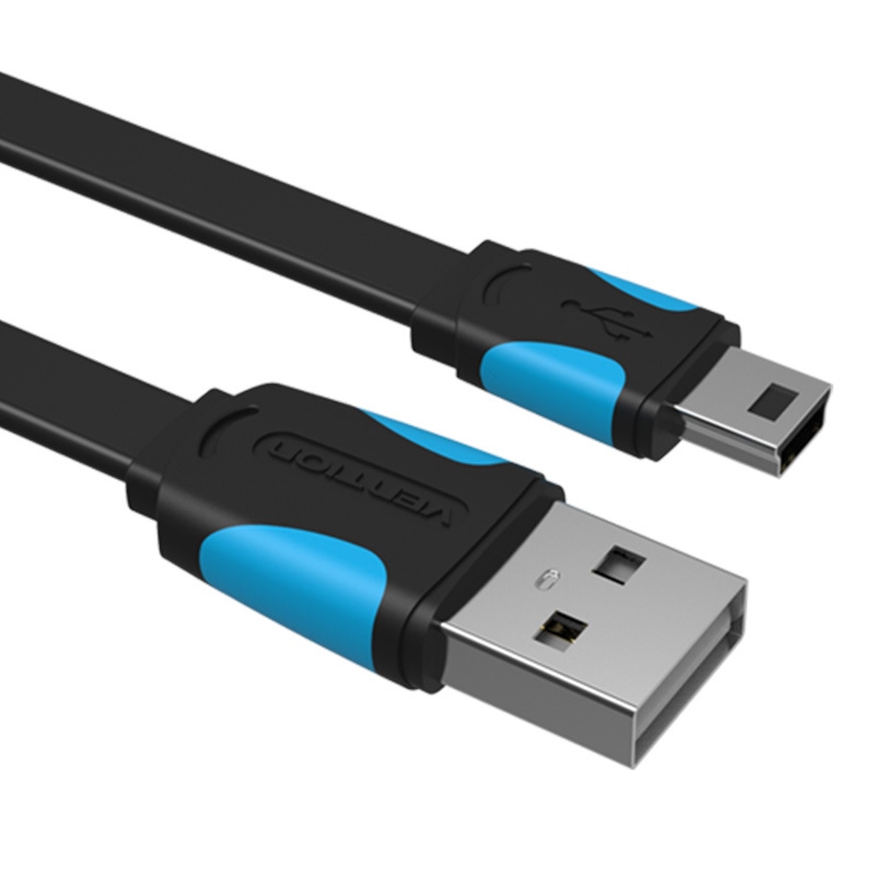 Vention mini usb cable 0.5m 1m 1.5m 2m mini usb to usb data charger ...