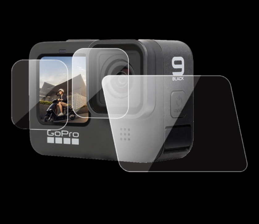 ฟิล์มกระจกกันรอย GoPro Hero 9 10 11 Protective Glass ป้องกันรอย เลนส์ ...