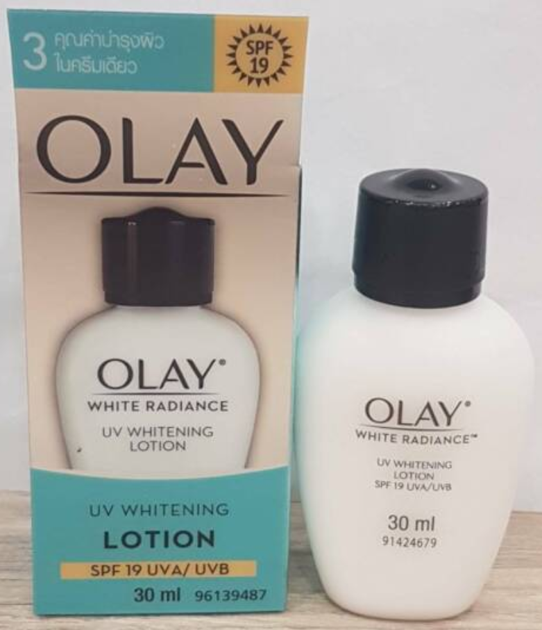 30 ml OLAY White Radiance UV Whitening Lotion SPF19 โอเลย์ ลูมินัส อินเ ...